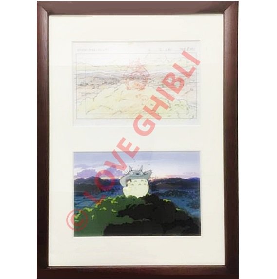 Art Frame - Ghibli Layout Designs Exhibition - Totoro - 2008 no production