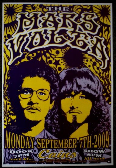 The Mars Volta promotional Thom Self 13" x 19" Concert Poster