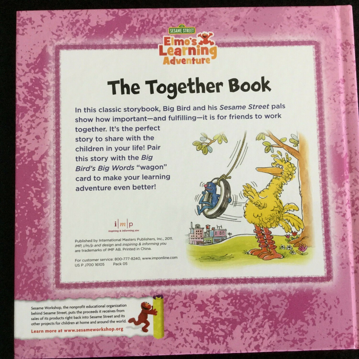 Sesame Street Elmo's Learning Adventure Hardback Lot of 4 Books 7, 8, 9, 11