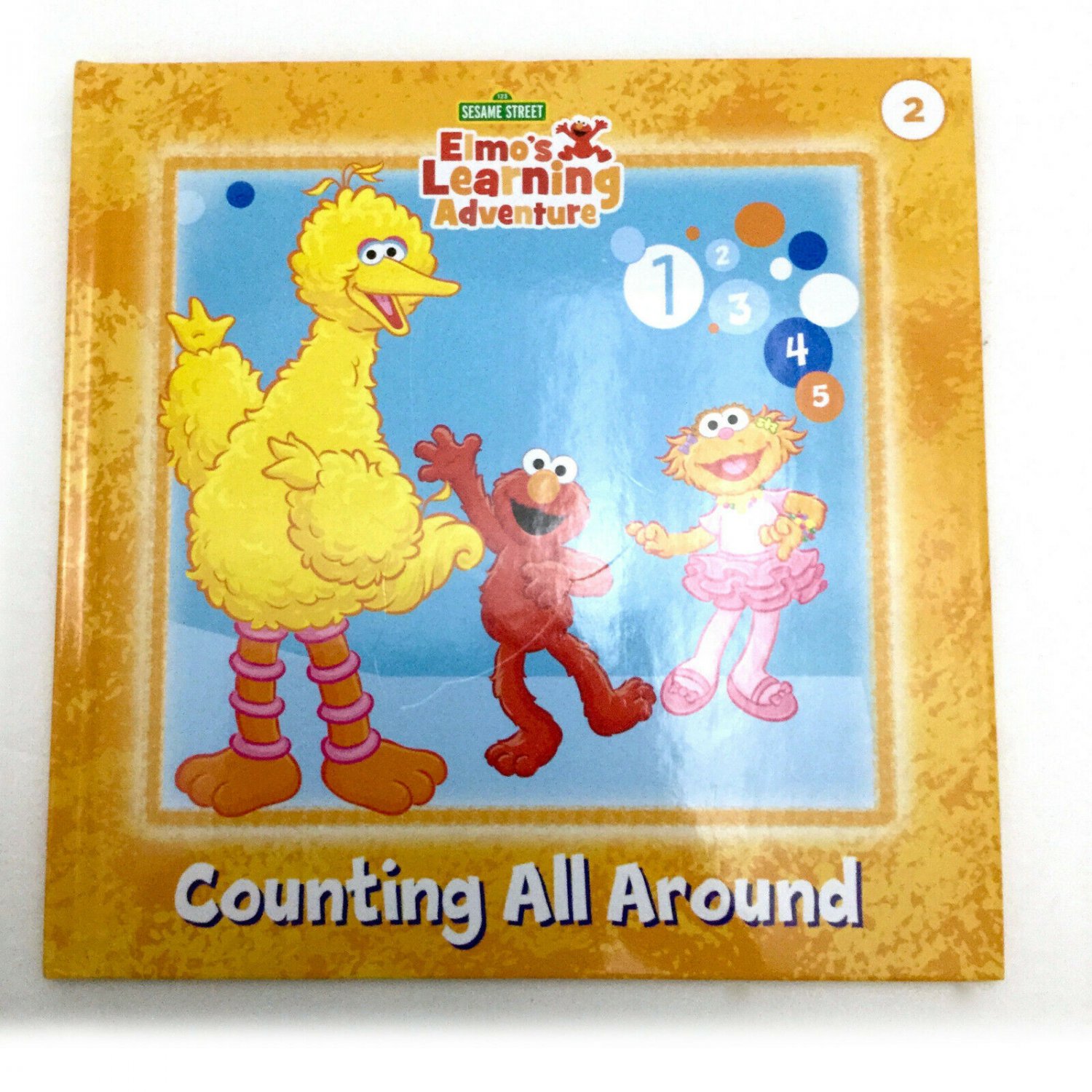 Sesame Street Elmo's Learning Adventure Hardback Lot of 5 Books No 1, 2 ...