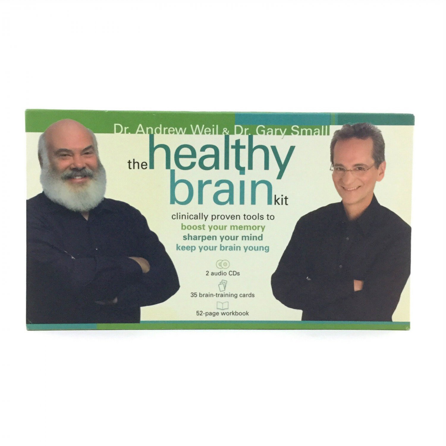 The Healthy Brain Kit 2 Audio CDs Clinically Proven Tools to Boost Your ...