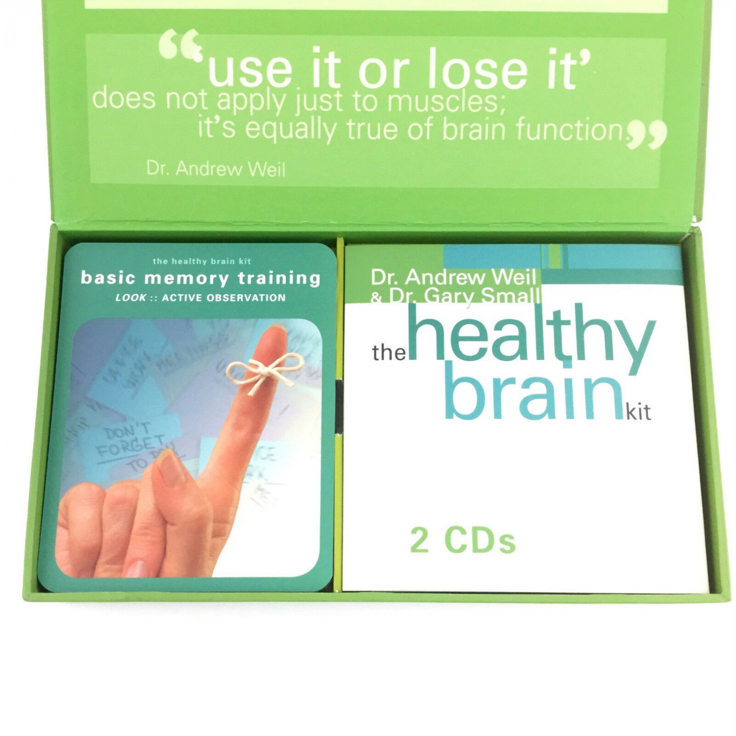 The Healthy Brain Kit 2 Audio CDs Clinically Proven Tools to Boost Your ...