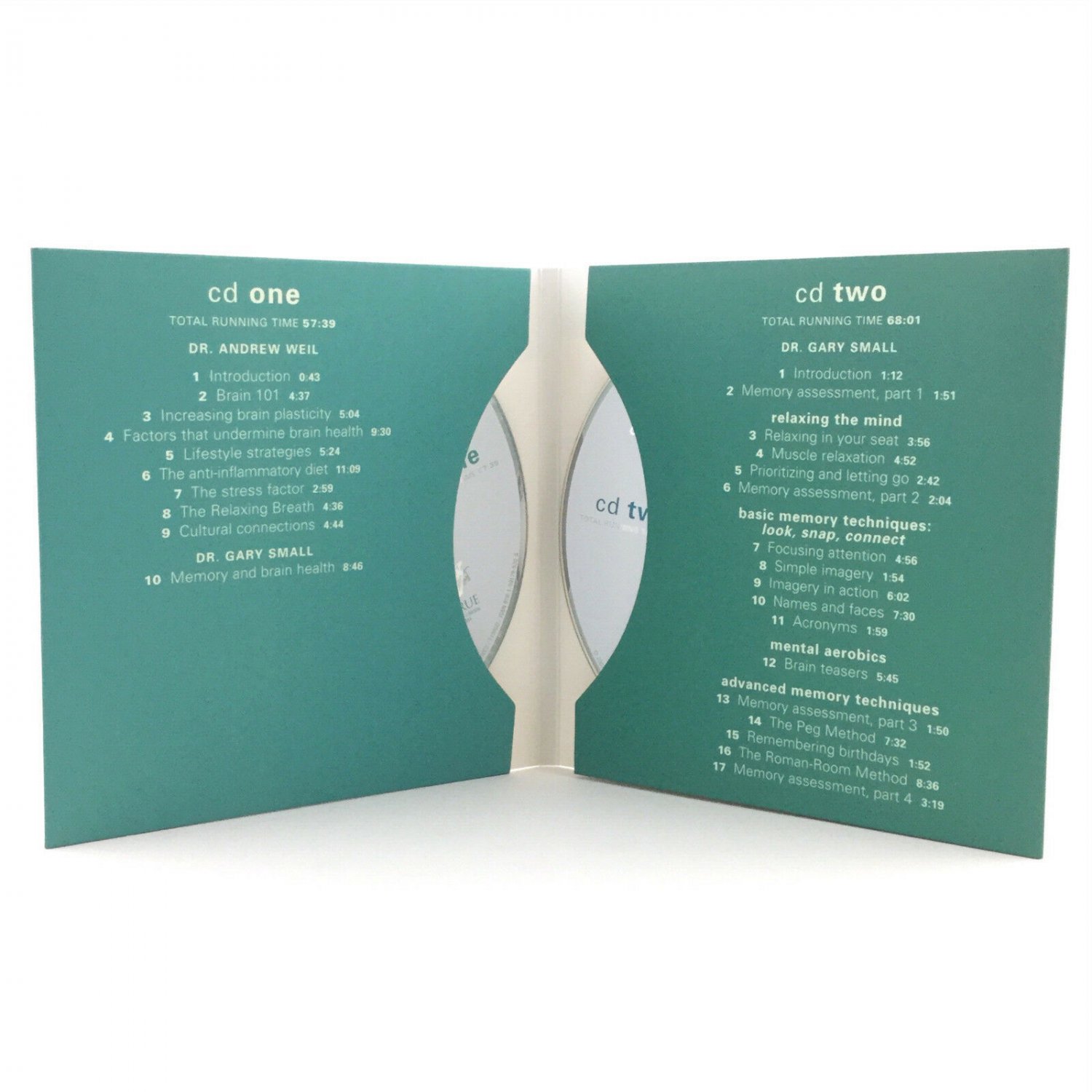 The Healthy Brain Kit 2 Audio CDs Clinically Proven Tools to Boost Your ...