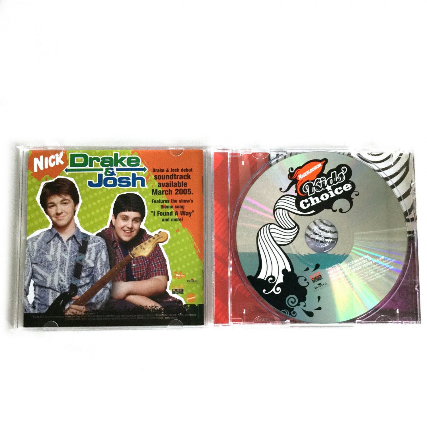 Nickelodeon Kids Choice CD Kids Songs with Original Jewel Case