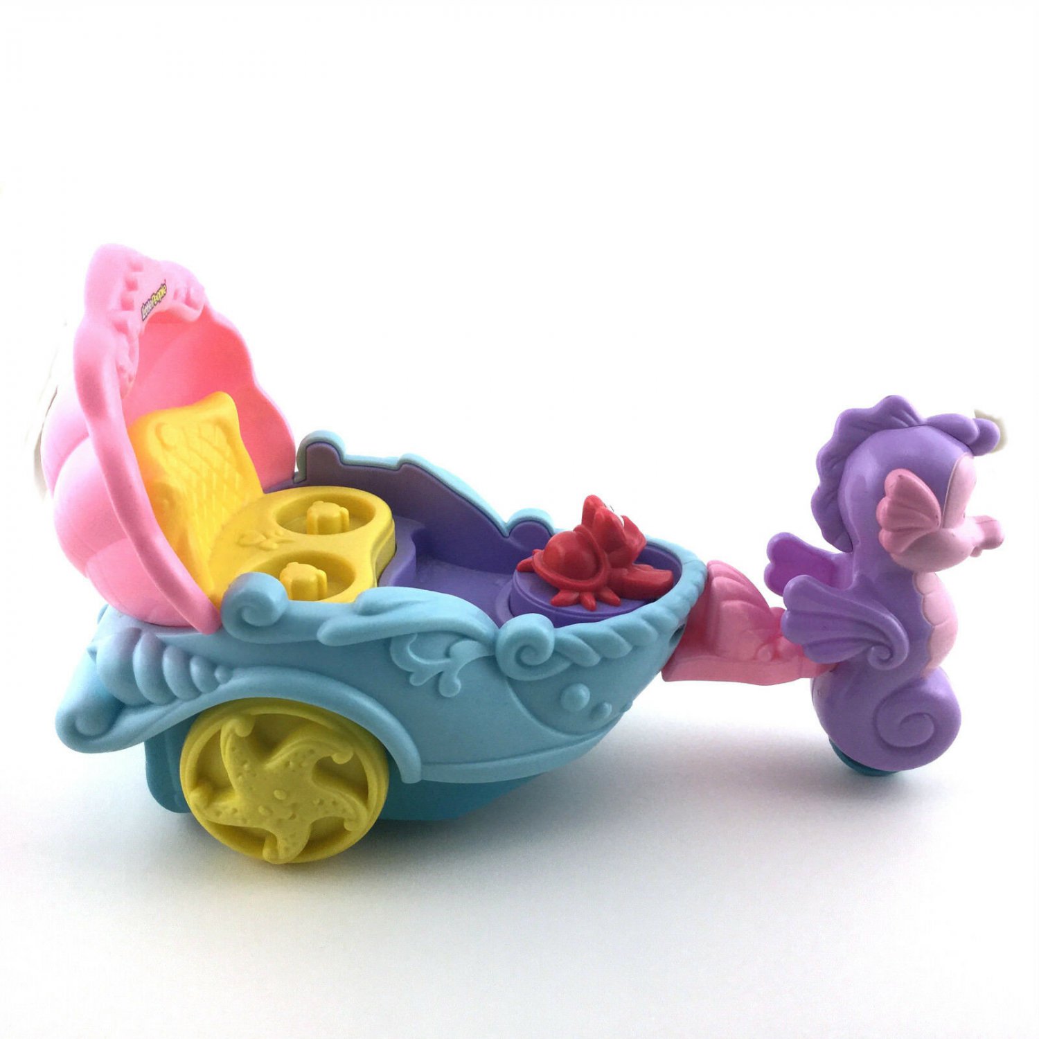 Little Mermaid Carriage Coach Seahorse By Mattel Year 2012
