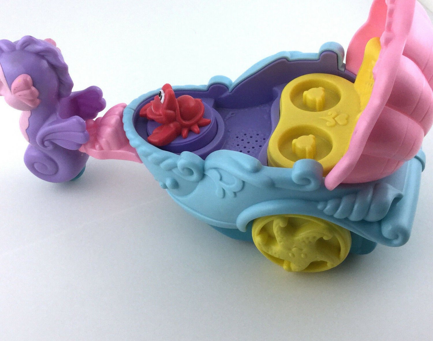 Little Mermaid Carriage Coach Seahorse By Mattel Year 2012