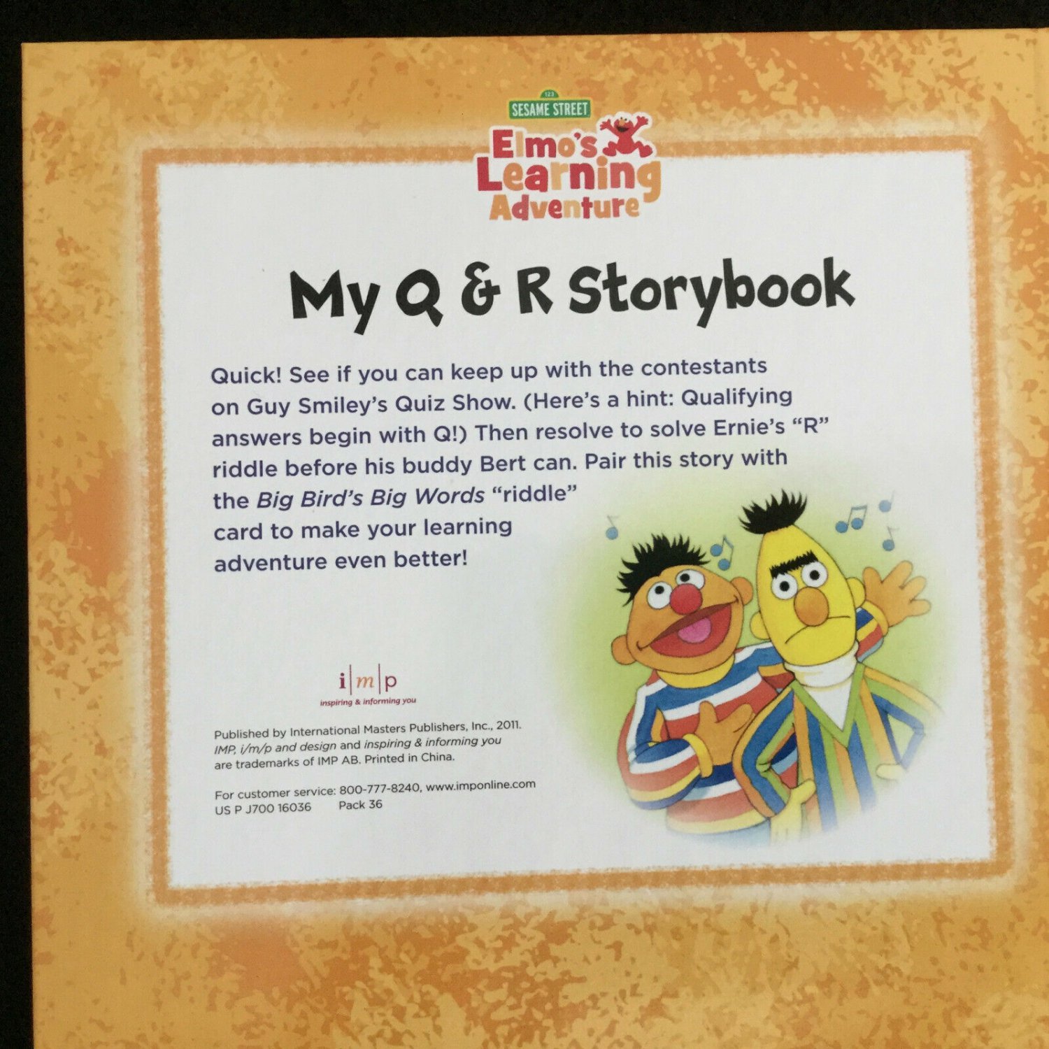 Sesame Street Elmo's Learning Adventure Lot of 4 Books 39, 40, 41, 42 ...