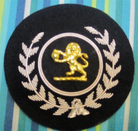 CRUISE SHIP OCEAN LINE CUNARD QUEEN MARY 2 Officer CAP BADGE CP MADE HI ...