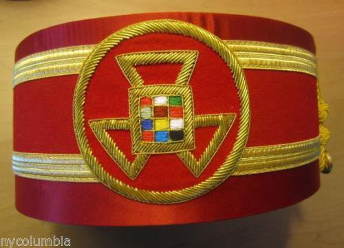 New Past High Priest with Circle Emblem Pillbox Cap Size 58 - CP MADE