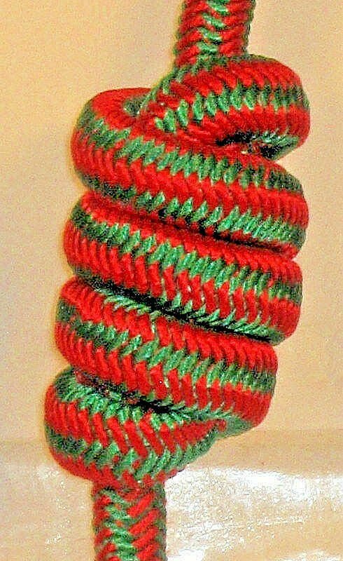 US ARMY FOURRAGERE FRENCH WWII GREEN & RED SHOULDER CORD AIGUILLETTES ...