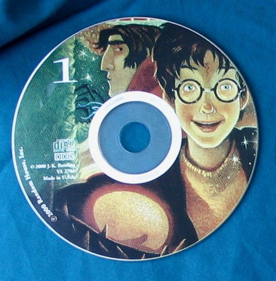 Harry Potter and the Goblet of Fire Audio CD Disc 1 only - Replacement ...