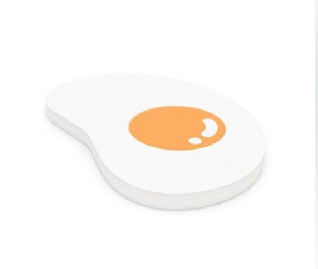 Fun Eggs Food Shape Sticky Scrapbook Paper Note Pad
