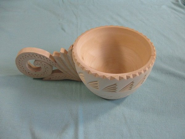 Traditional Handmade Handle Spoon Decorative Wood Carving CAUC ...
