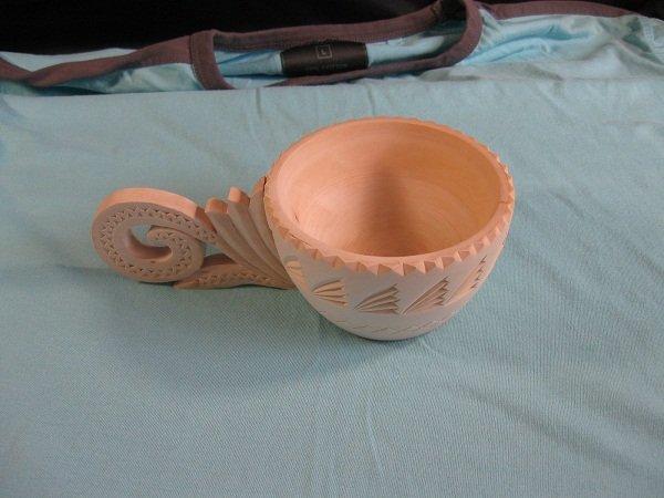 Traditional Handmade Handle Spoon Decorative Wood Carving CAUC ...