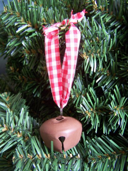 10 Primitive Rusty Jingle Bell Christmas Ornaments Country Rustic