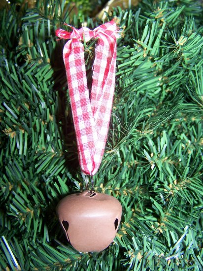 10 Primitive Rusty Jingle Bell Christmas Ornaments Country Rustic