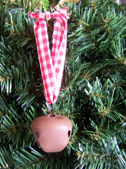 10 Primitive Rusty Jingle Bell Christmas Ornaments Country Rustic