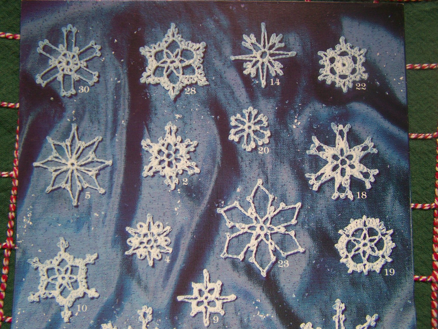 New 35 Thread Crochet Mini Christmas Snowflake Patterns Small Cotton ...