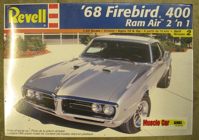 Revell 1968 Pontiac Firebird 400 Model Kit NIB