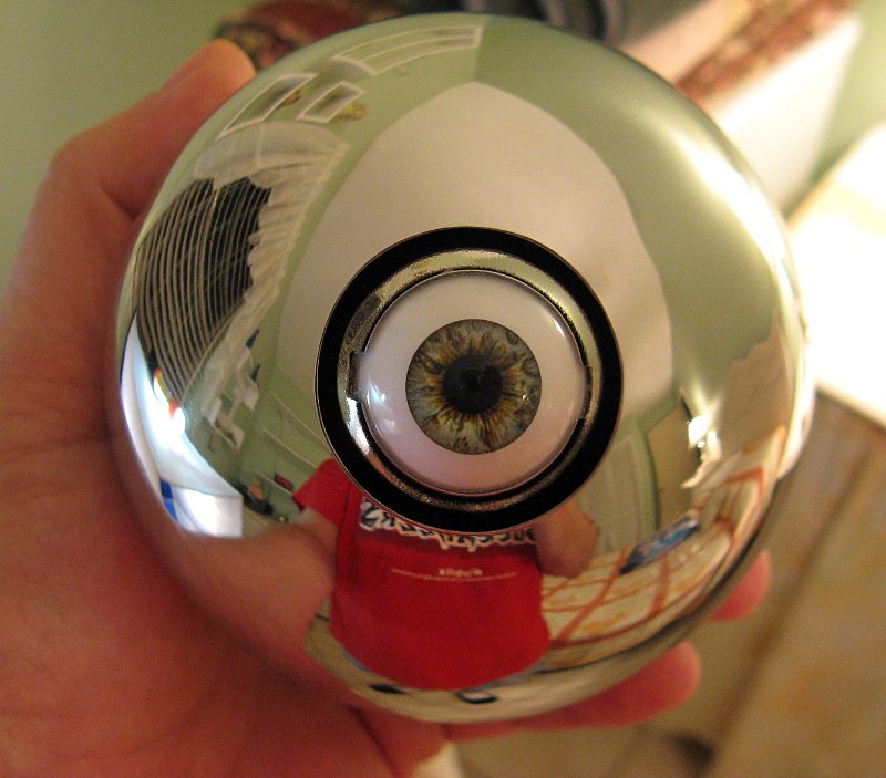 Metal PHANTASM SPHERE Eye Ball Prop Replica part 3