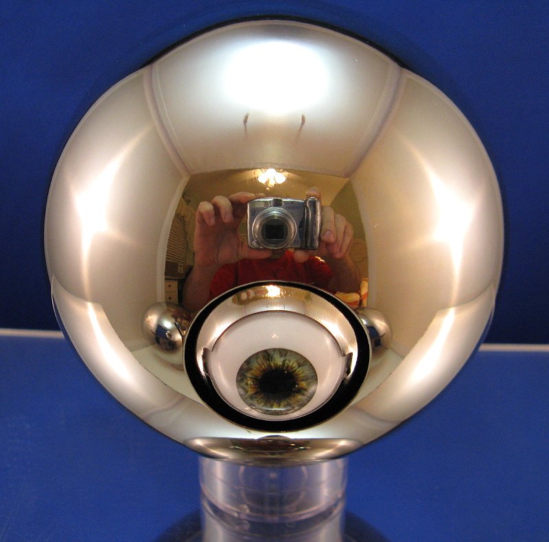 Metal PHANTASM SPHERE Eye Ball Prop Replica part 3