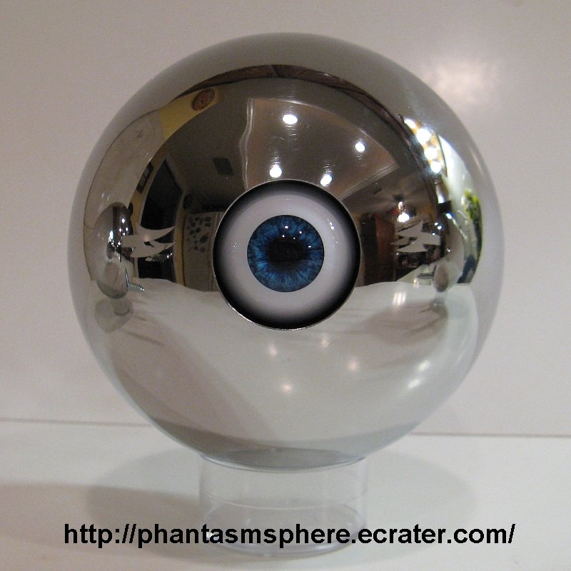 Metal PHANTASM SPHERE Eye Ball Prop Replica part 3 bl