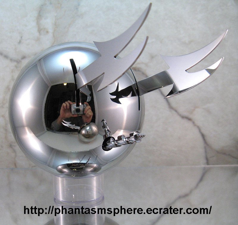 Metal PHANTASM SPHERE Ball Prop Replica part 2 sa
