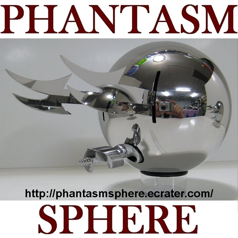 *Larger* 1:1 Metal PHANTASM SPHERE Ball Prop Replica p2la