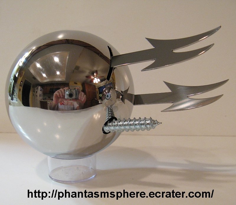 Metal PHANTASM SPHERE Ball Prop Replica part 2 sd