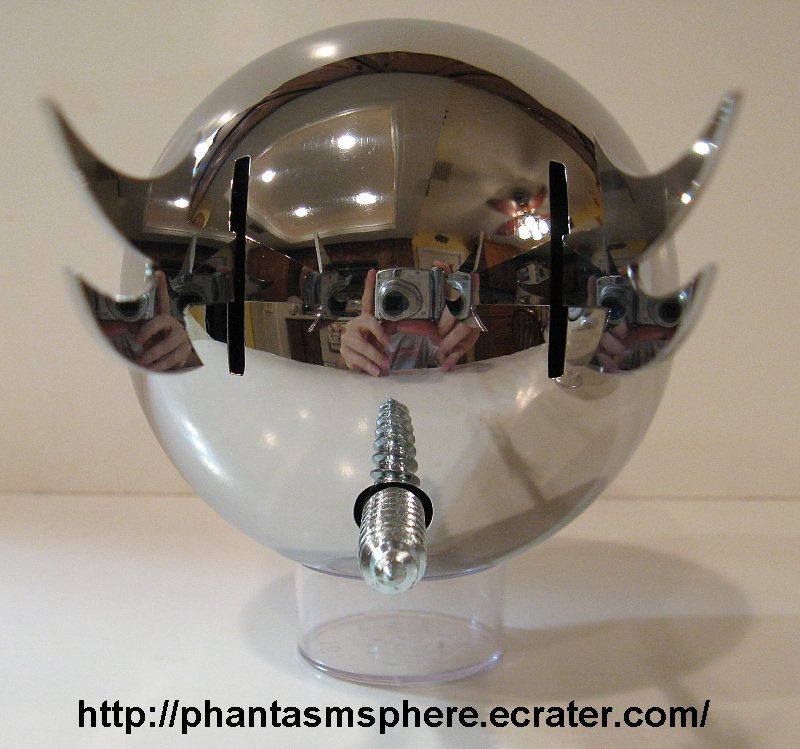 Metal PHANTASM SPHERE Ball Prop Replica part 2 sd
