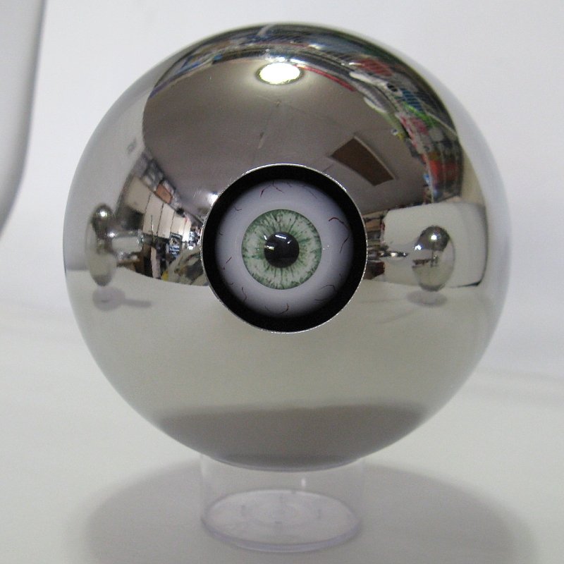 Metal PHANTASM SPHERE Eye Ball Prop Replica part 3 grn