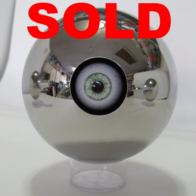 Metal PHANTASM SPHERE Eye Ball Prop Replica part 3 grn