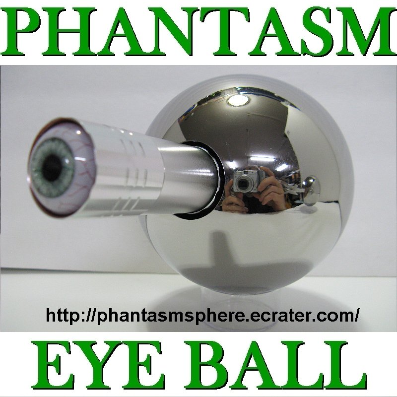 Metal PHANTASM SPHERE Eye Ball Prop Replica extended green