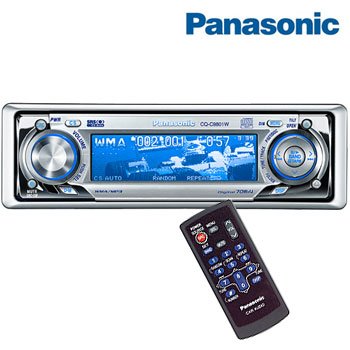 PANASONIC® WMA MP3 CD PLAYER/RECEIVER