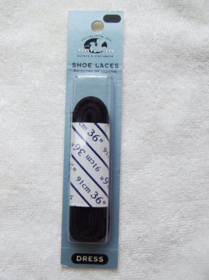 Black Dress Boot Shoe Laces 36" New Shoelaces 91 cm (36 inch)