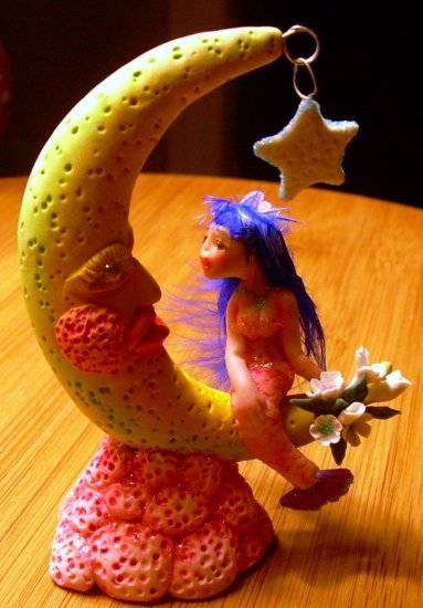 Hand Made Artist Original Polymer Clay Figurative Art Sculpture Title ...