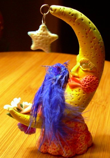 Hand Made Artist Original Polymer Clay Figurative Art Sculpture Title ...