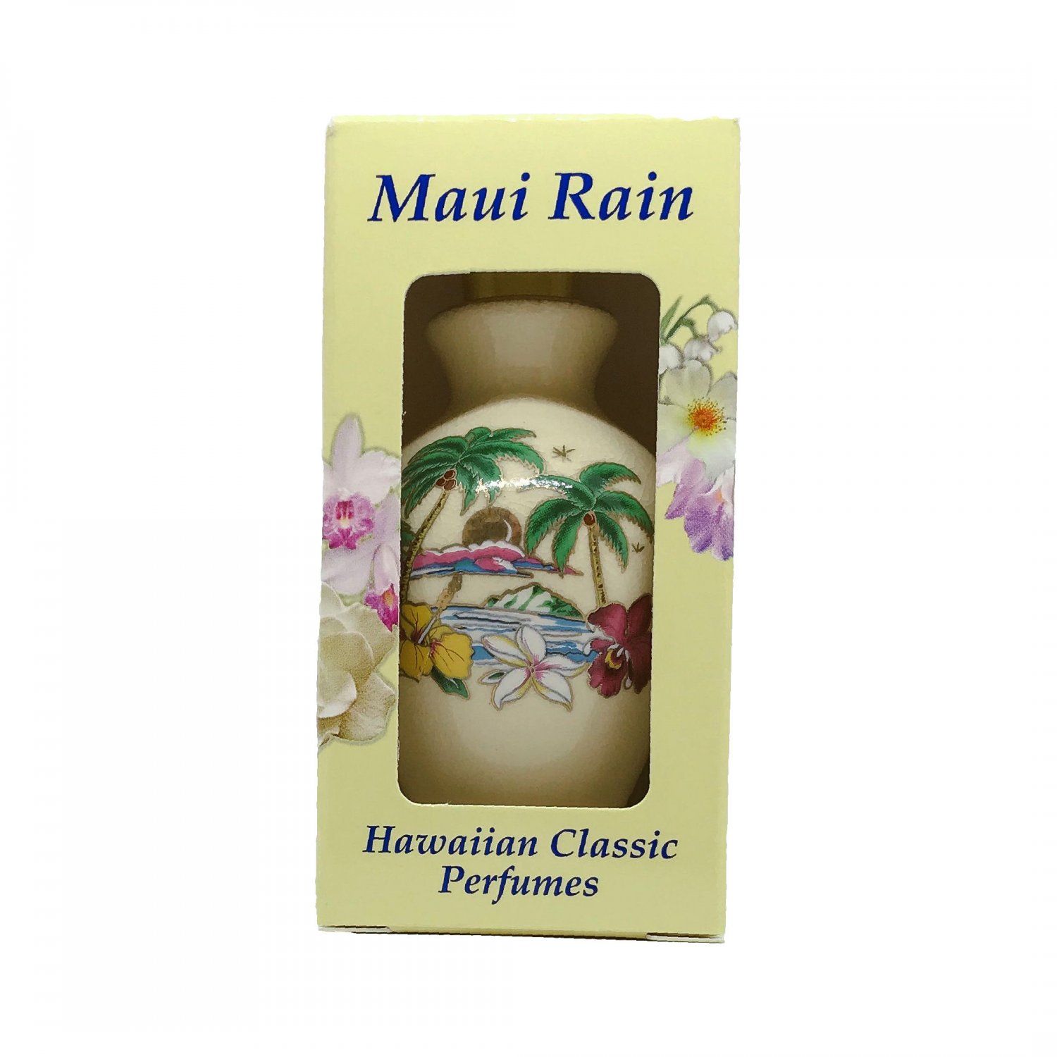 Maui Rain Perfume Hawaiian Classic Perfumes Porcelain bottle from Hawaii