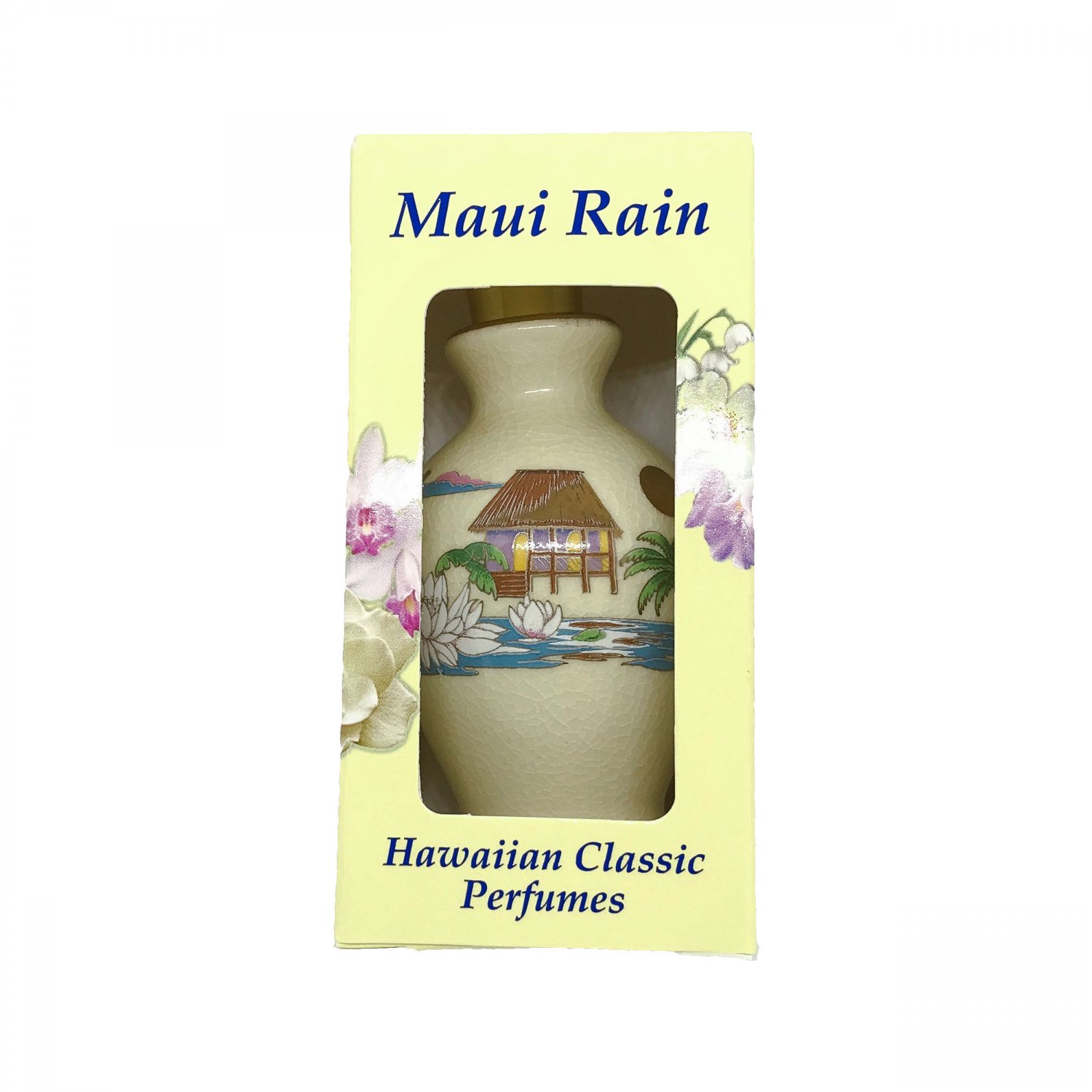 Maui Rain Perfume Hawaiian Classic Perfumes Porcelain bottle from Hawaii