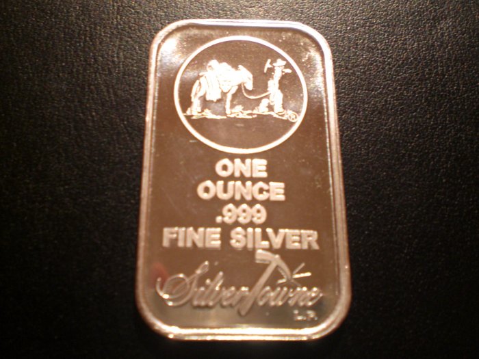 1 Ounce Silver Bars - Silvertowne (10 OZ package) Bullion