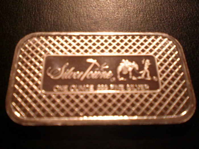 1 Ounce Silver Bars - Silvertowne (10 OZ package) Bullion