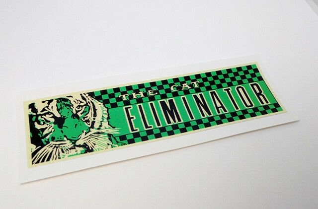 HPE CAT ELIMINATOR Mini Bike Handlebars DECAL | Vinyl Minibike STICKER