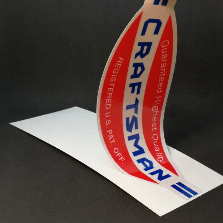 CRAFTSMAN TOOLS Vintage Style DECAL, 6" Vinyl STICKER