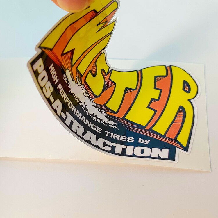 Pos-A-Traction Twister Vintage Style DECAL, Vinyl STICKER, hot rod, car ...