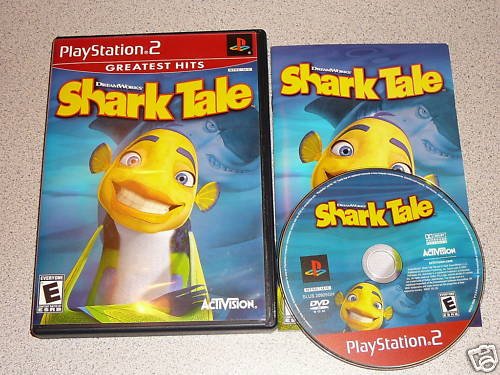 SHARK TALE DREAMWORKS PLAYSTATION 2 PS2 100% EVERYONE