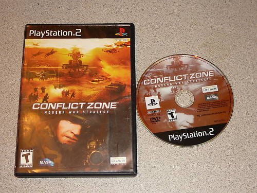 CONFLICT ZONE MODERN WAR STRATEGY PS2 PLAYSTATION 2