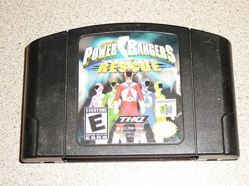 POWER RANGERS LIGHTSPEED RESCUE N64 NINTENDO 64