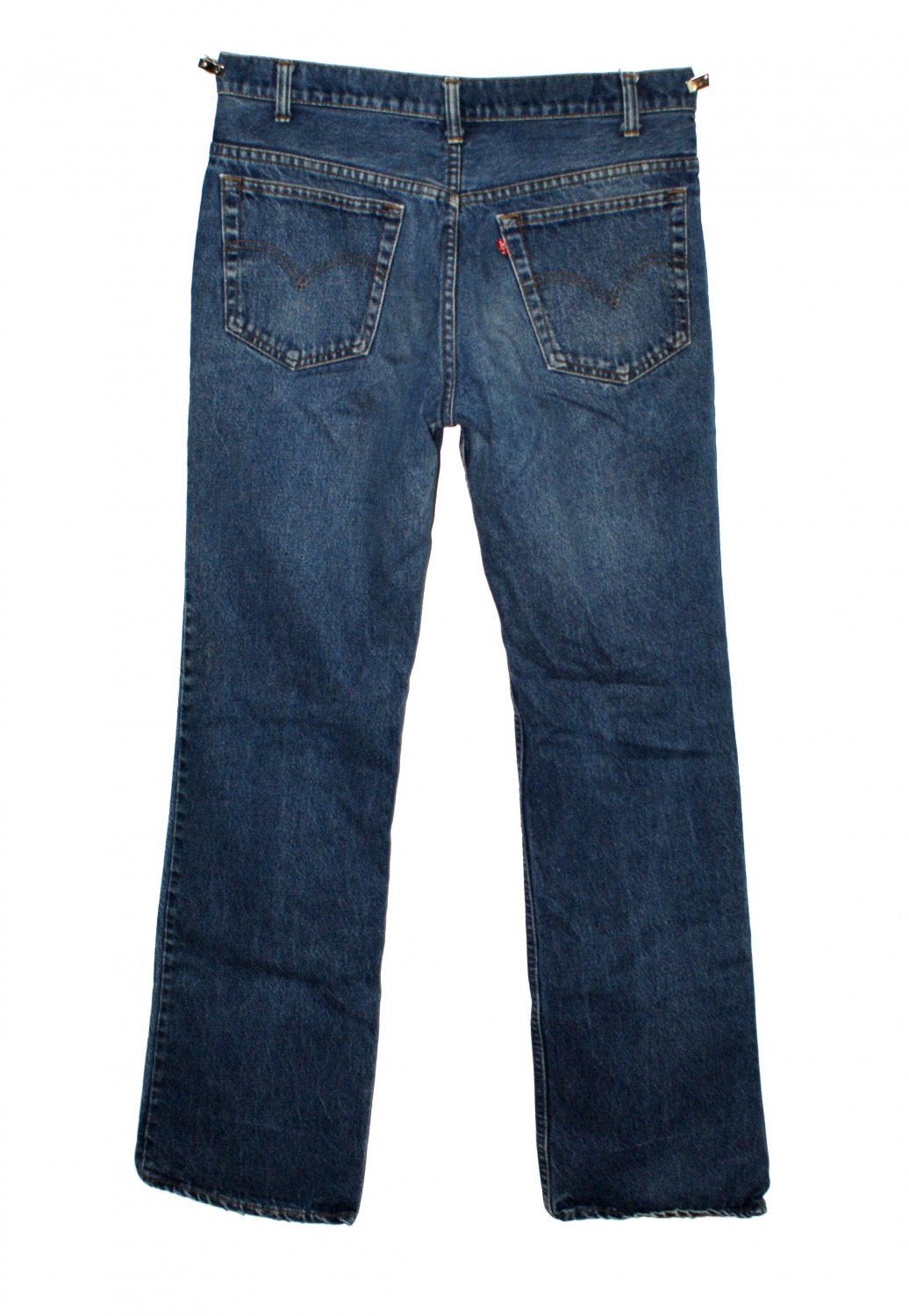 Vintage 1984 Levis 517 Boot Cut Medium Blue Denim Jeans Made In Usa