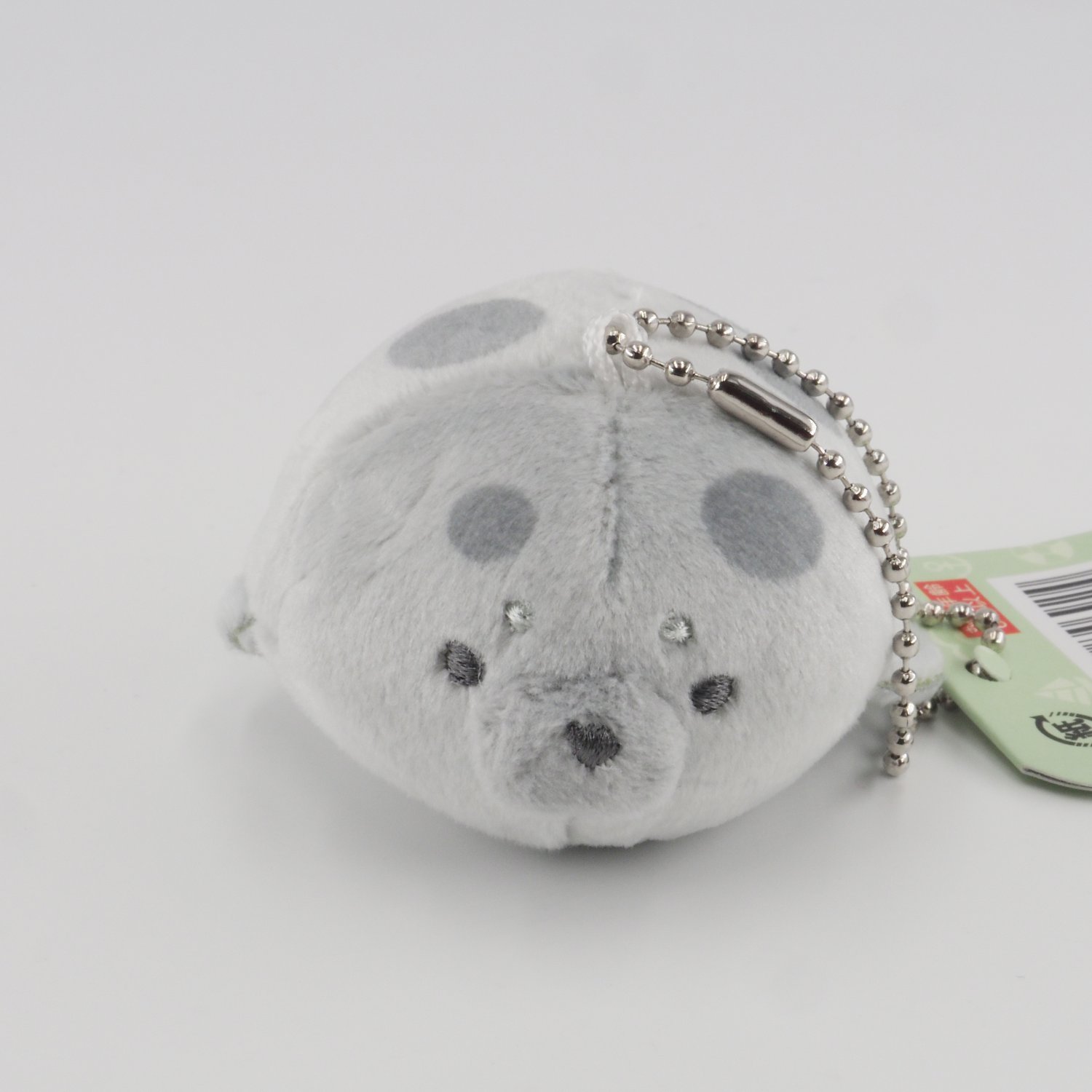 Spotted Seal Mochimaru by YELL Japan plush keychain strap