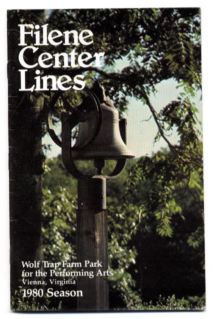 Filene Center Lines, WOLF TRAP FARM PARK - Vienna, Virginia- 1980 ...